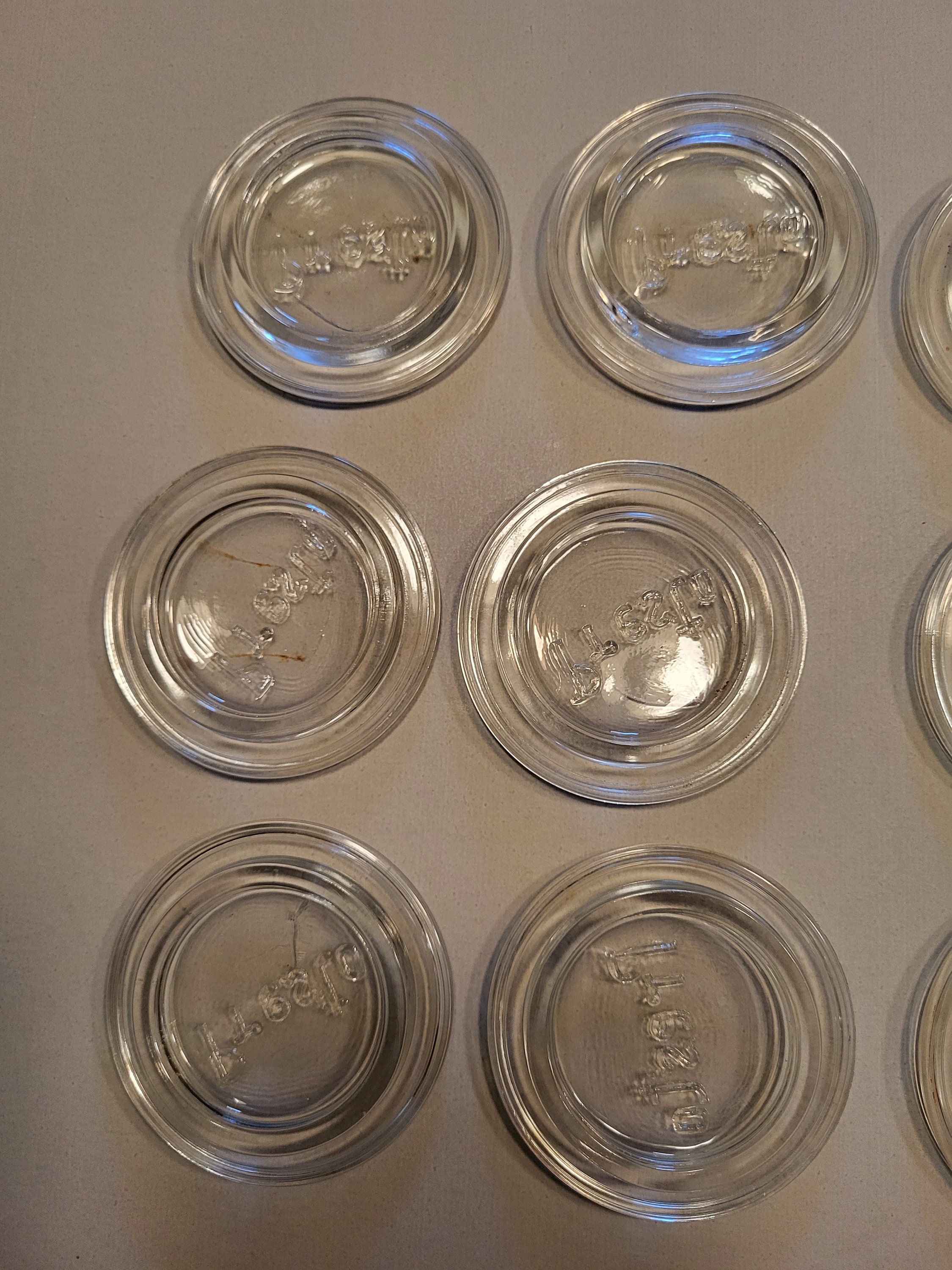 Presto Glass Inserts for Canning Jars Set of 12 - Etsy