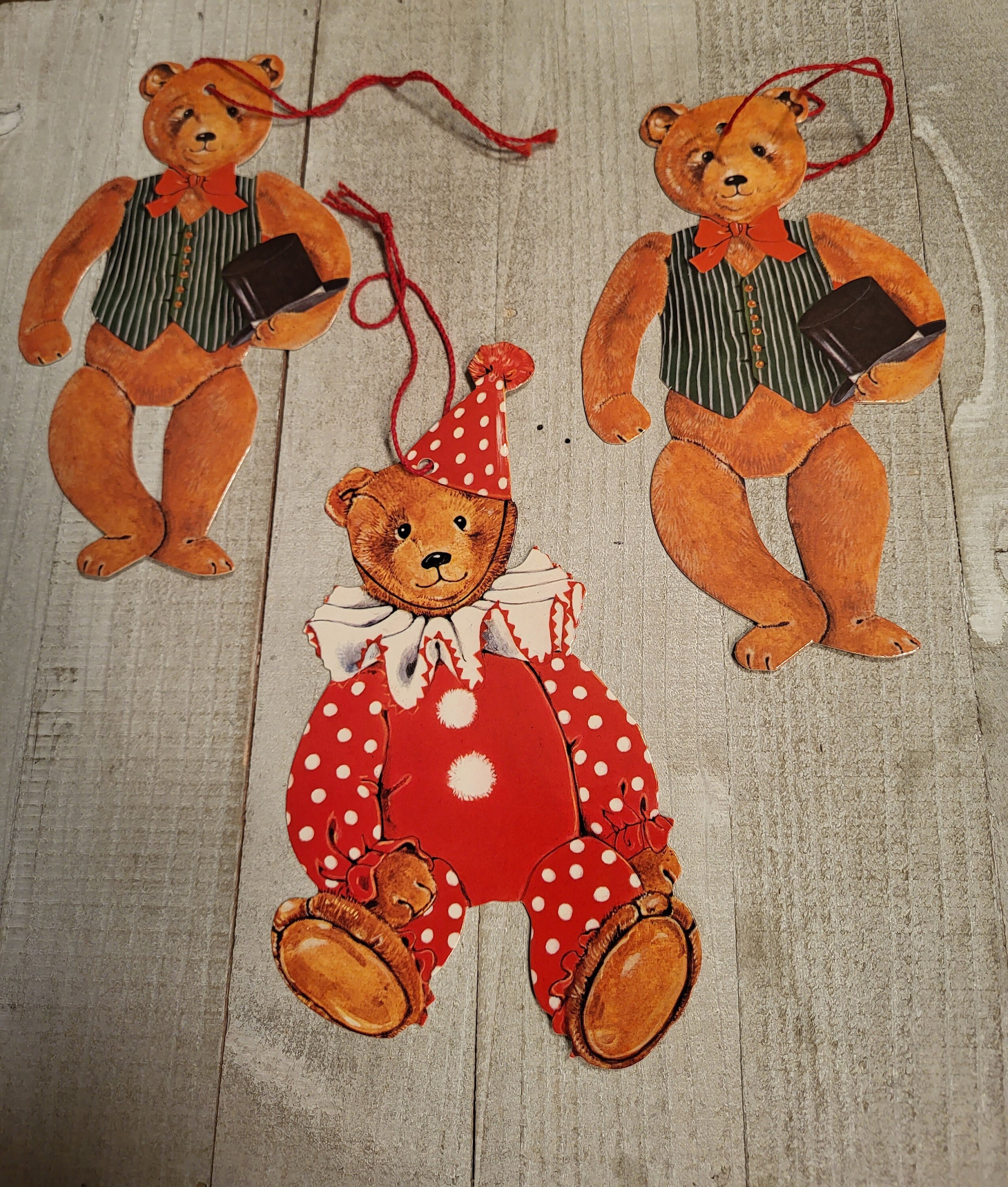 Gordon Fraser Teddy Bear Gift Tags Vintage 1980's - Etsy