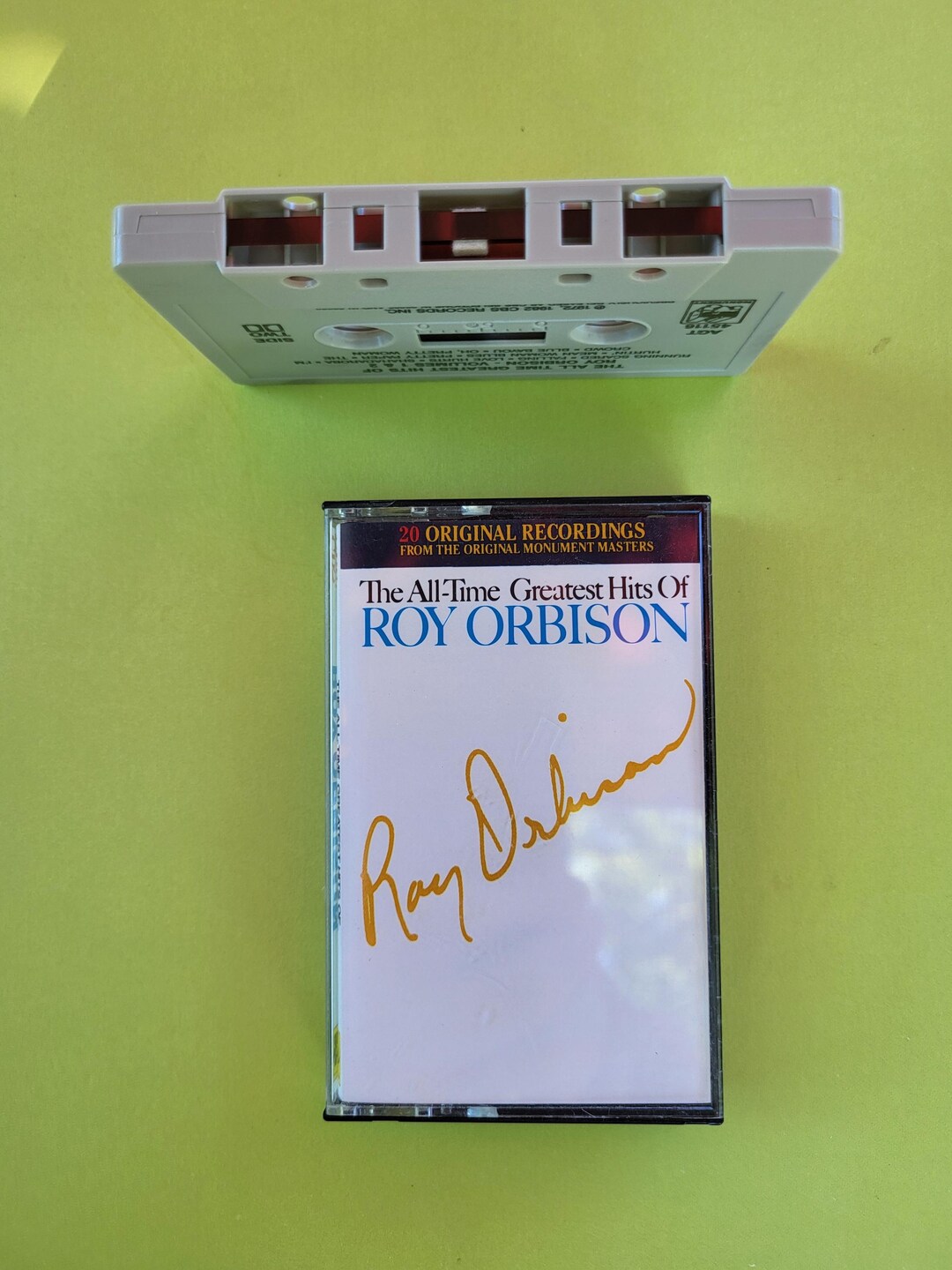 Roy Orbison - the All Time Greatest Hits of - Tested Used Cassette Tape ...