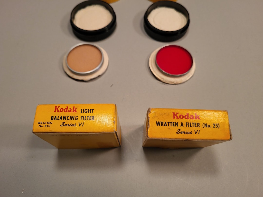 Kodak Vintage Camera Filters (wratten A Series VI Red) - (light ...