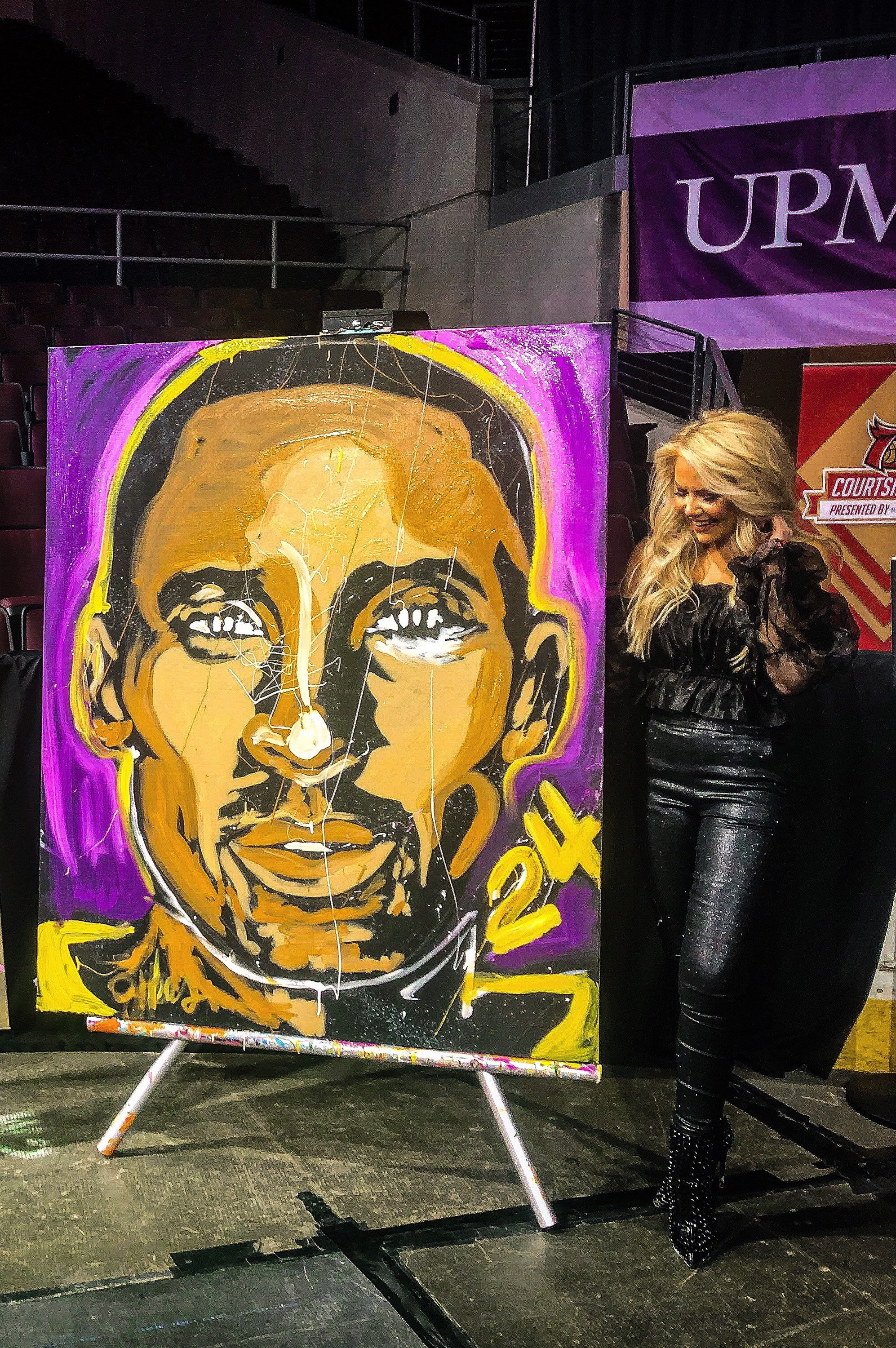 Kobe Bryant Lakers Portrait Painting - Etsy