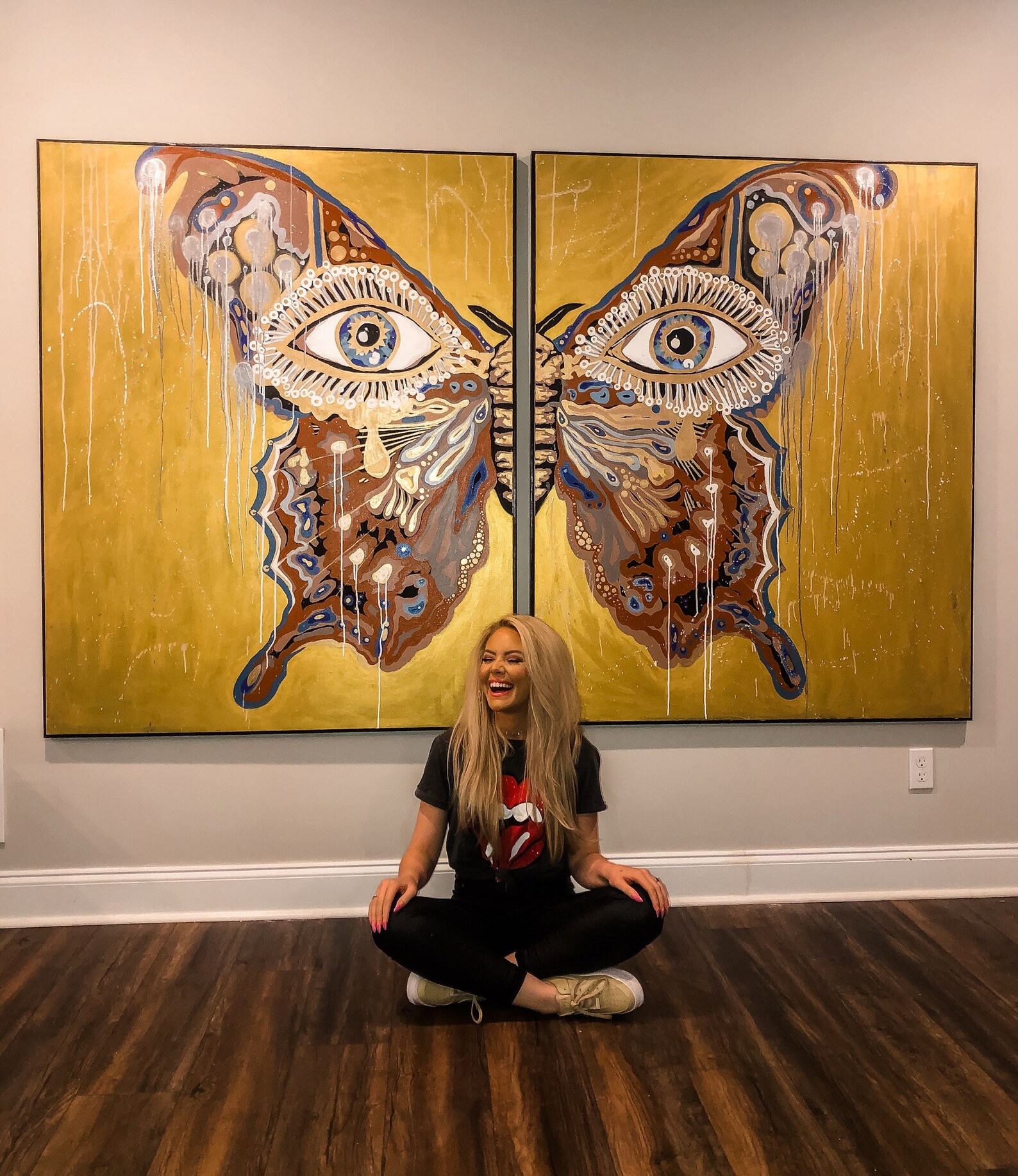 Evil Eye Butterfly Painting Set - Etsy