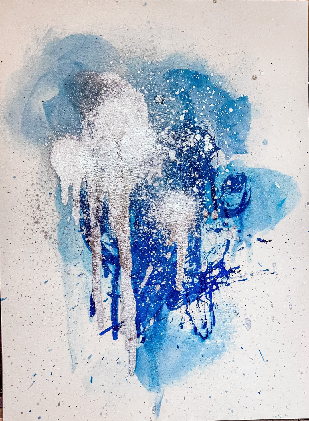 Original Mixed Media Watercolor Art - Etsy