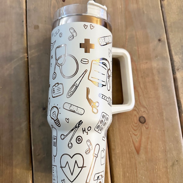 Nurse Stanley Cup - Etsy