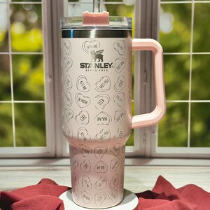 Valentines Day Hearts Stanley 40oz - Etsy