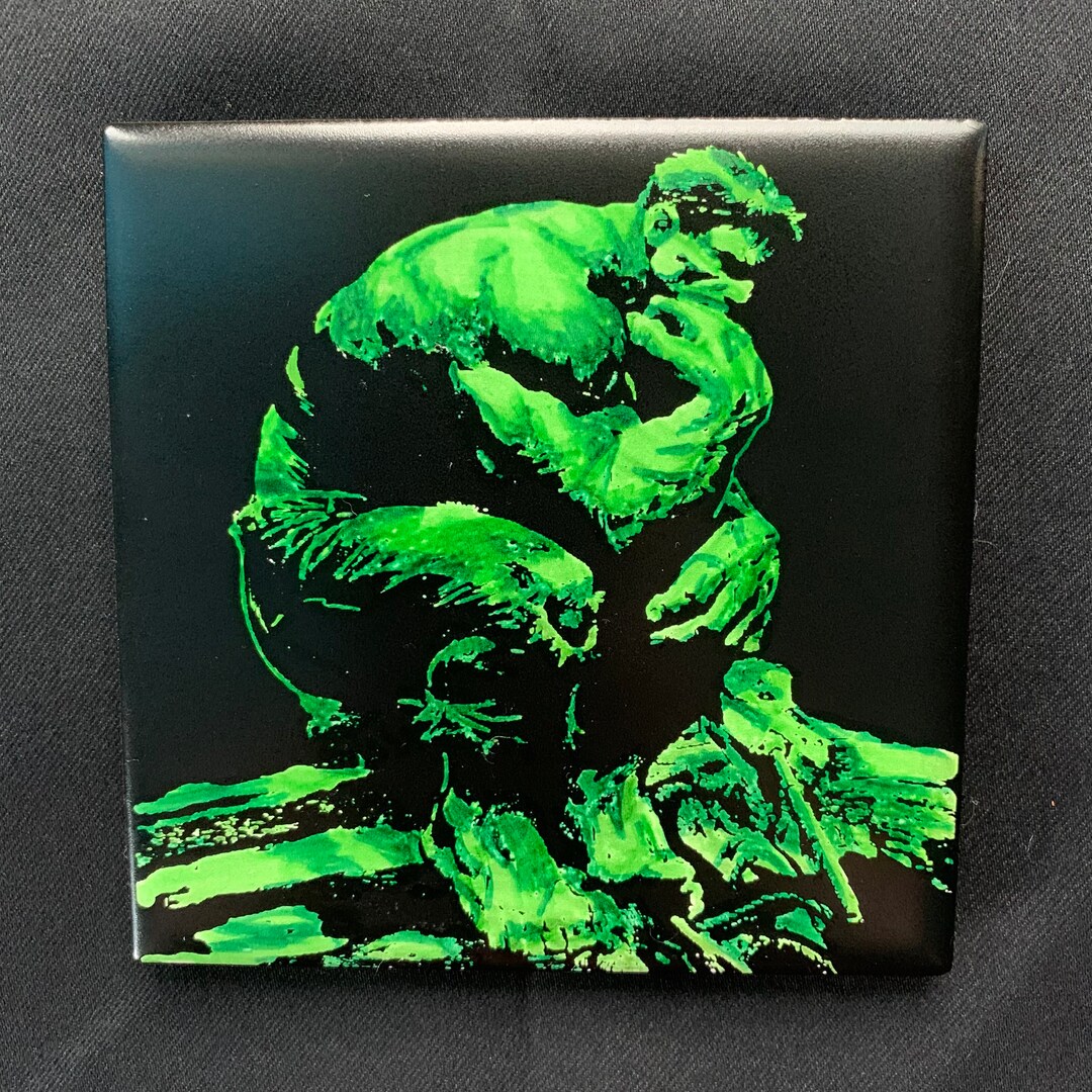 Hulk Decorative Tile - Etsy