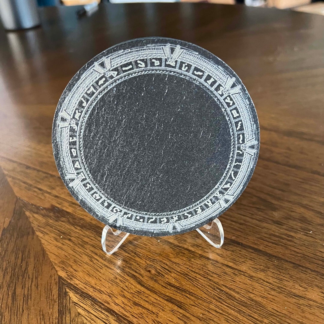 Stargate Slate Coasters, Set of 4 - Etsy