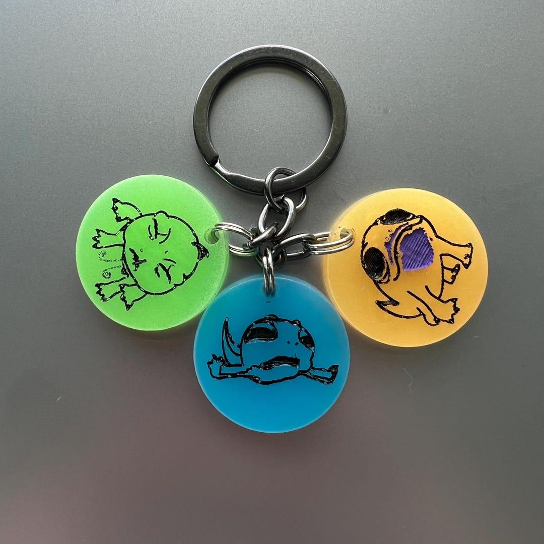 Baitling Glowtad Key Jangler - Etsy