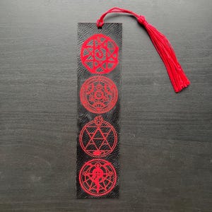 Fullmetal Alchemist Seal Bookmark - Etsy