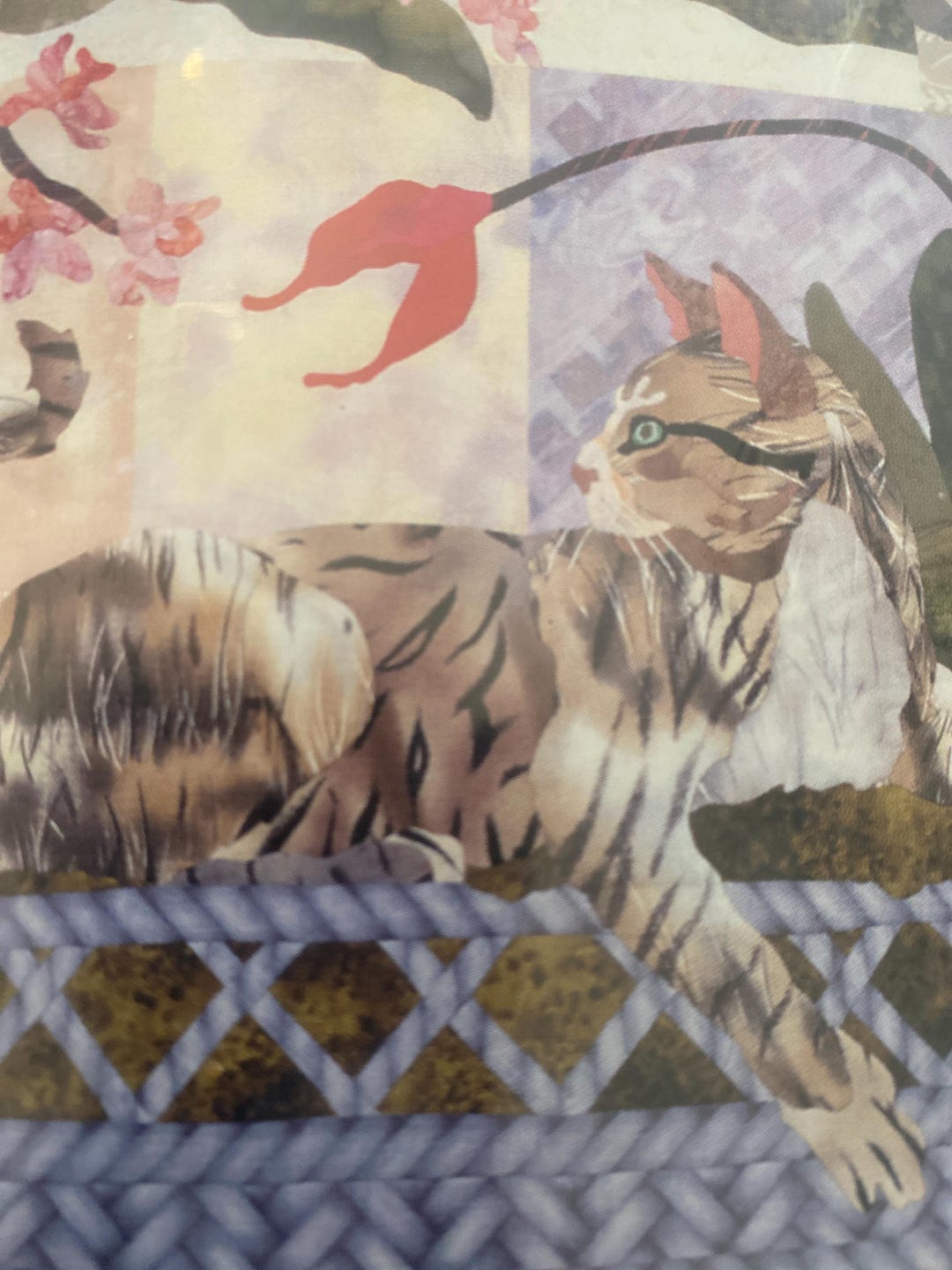 My Cats Garden, Quilt Pattern of the Month With Fabric: #8 British ...