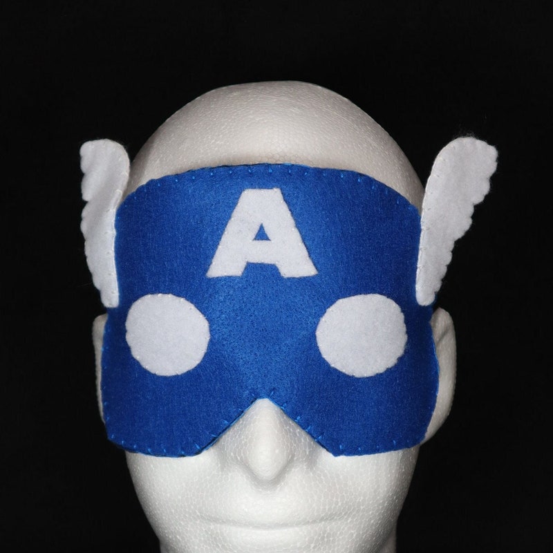 Captain America Mask - Etsy