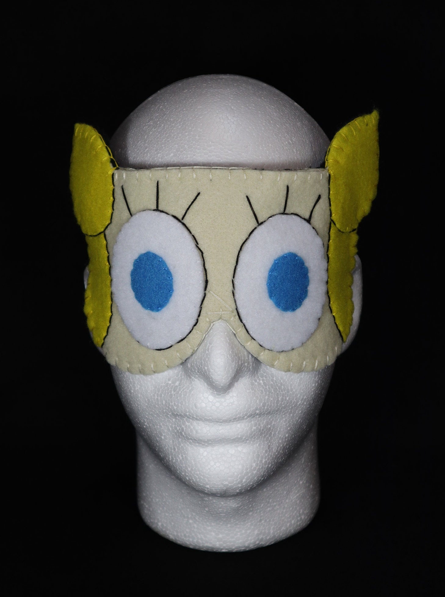 Hand-stitched Adult-sized Sleep Masks - Dexter's Laboratory Characters ...