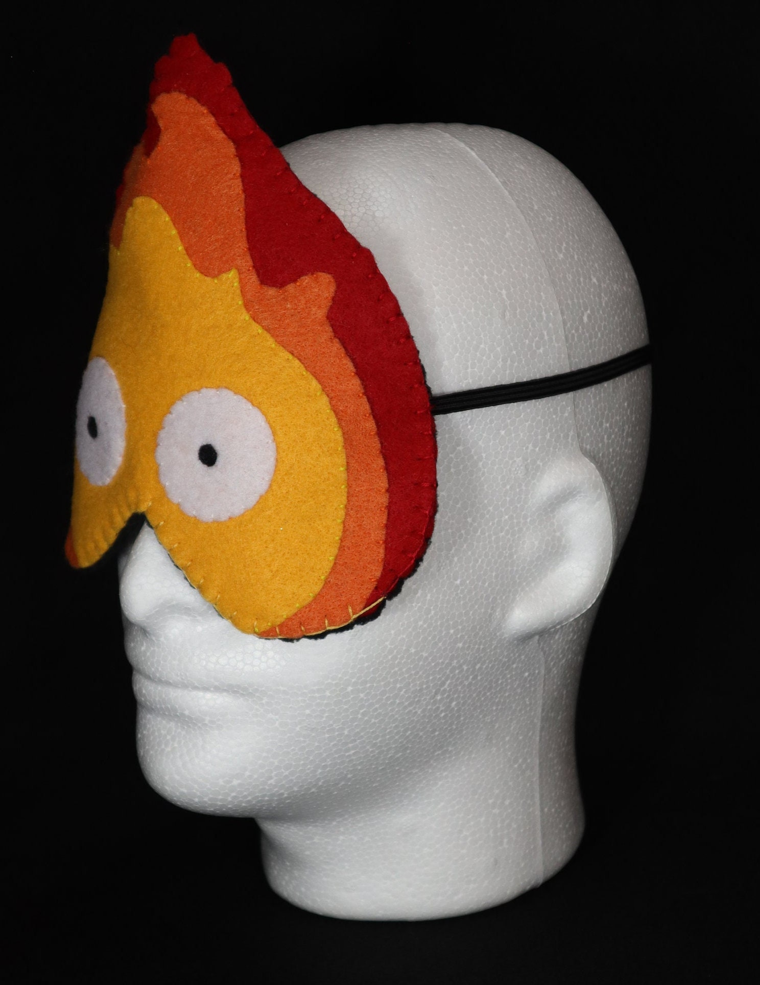 Calcifer (howl’s Moving Castle) Adult-size Sleep Mask - Etsy