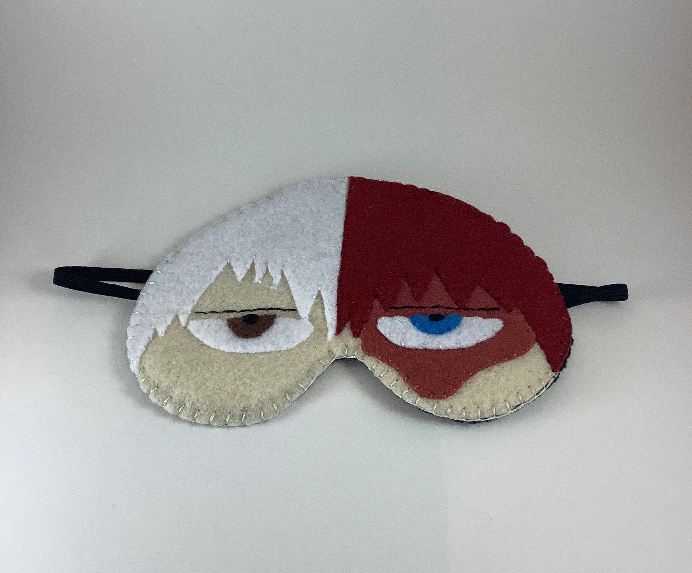 Todoroki Character Adult-size Sleep Mask - Etsy