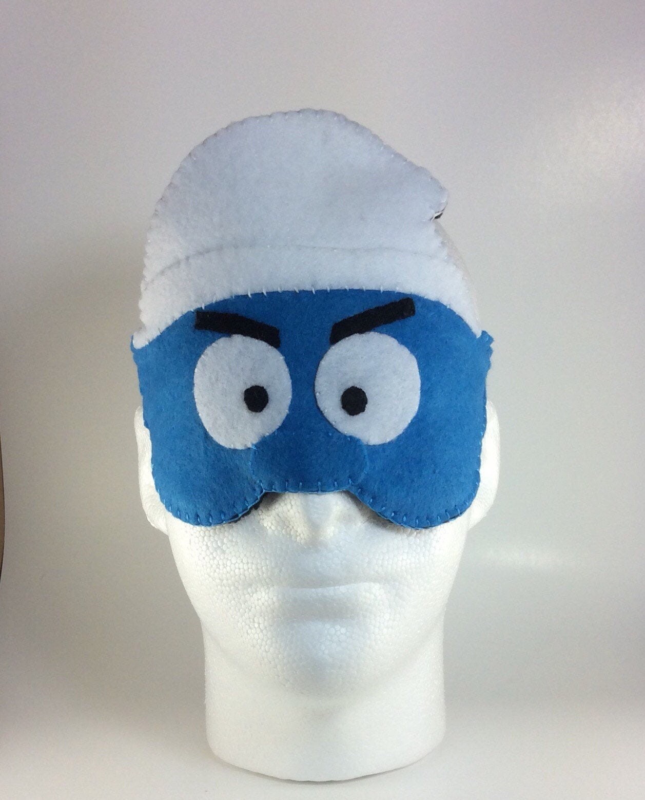 Smurf Adult Size Sleep Mask - Etsy