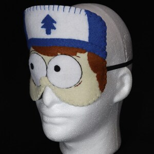 Gravity Falls Inspired Character Sleep Masks - Dipper or Mabel or ...