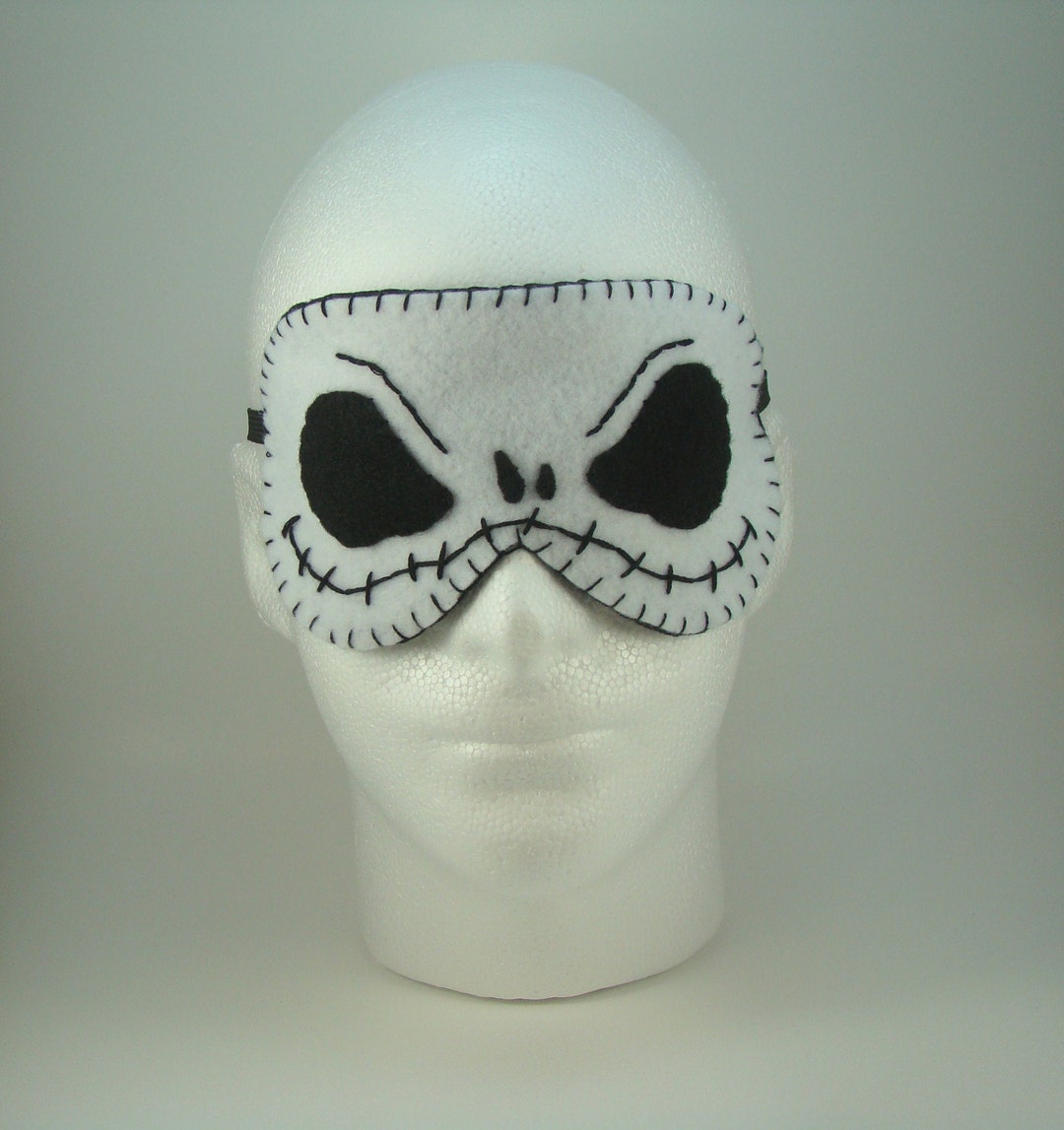 Jack Skellington Adult Sleep Mask - Etsy