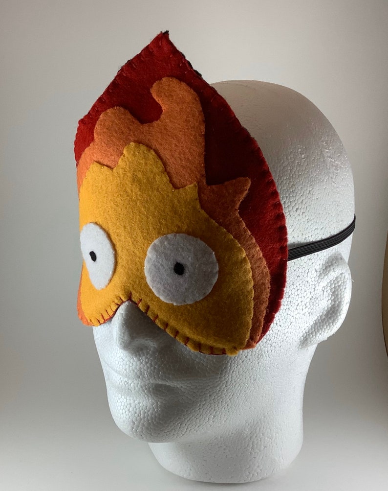 Calcifer (howl’s Moving Castle) Adult-size Sleep Mask - Etsy