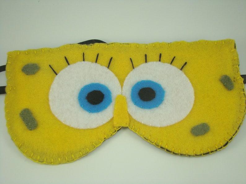 Spongebob Squarepants Adult Sleep Mask - Etsy