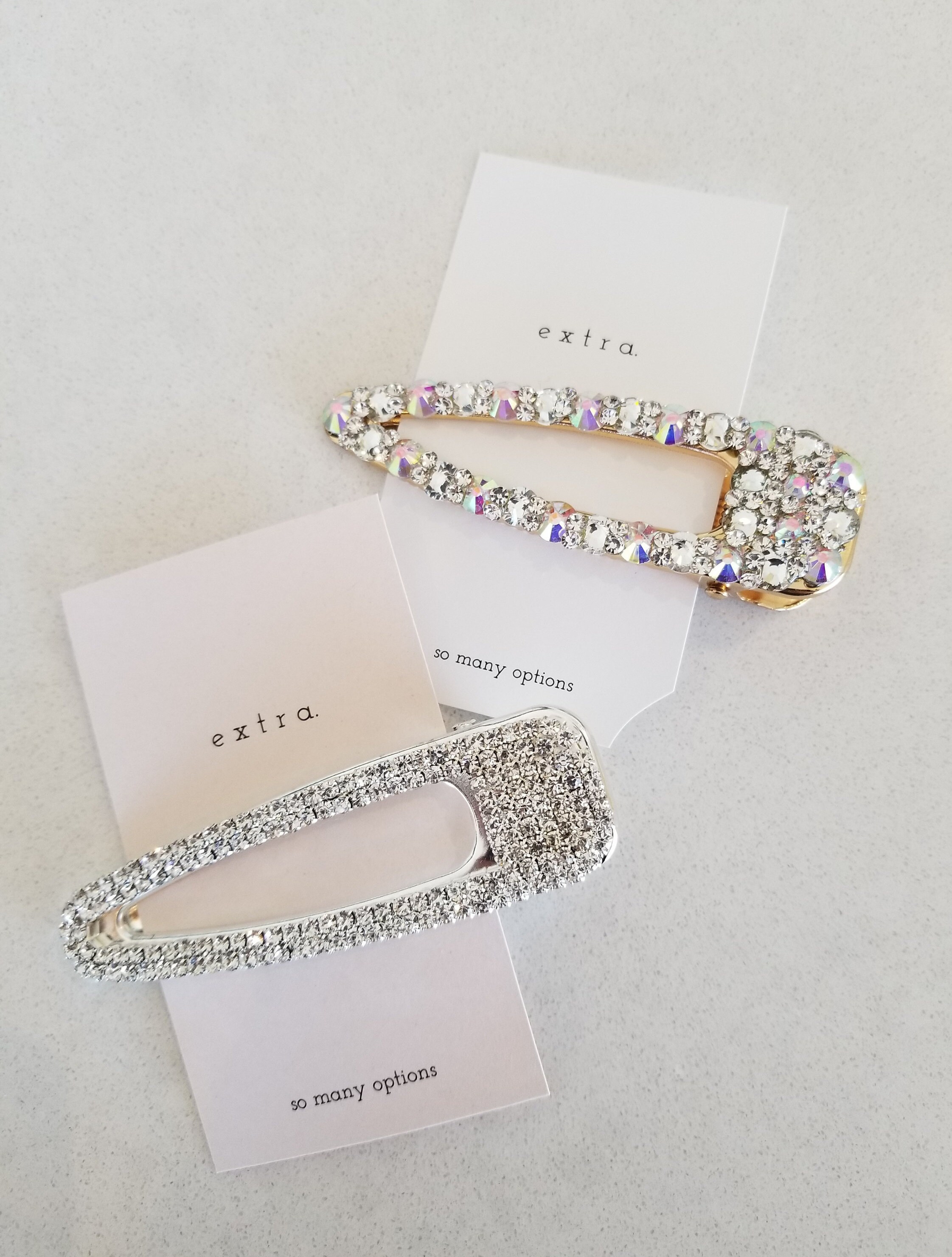 Crystal Hair Clips - Etsy