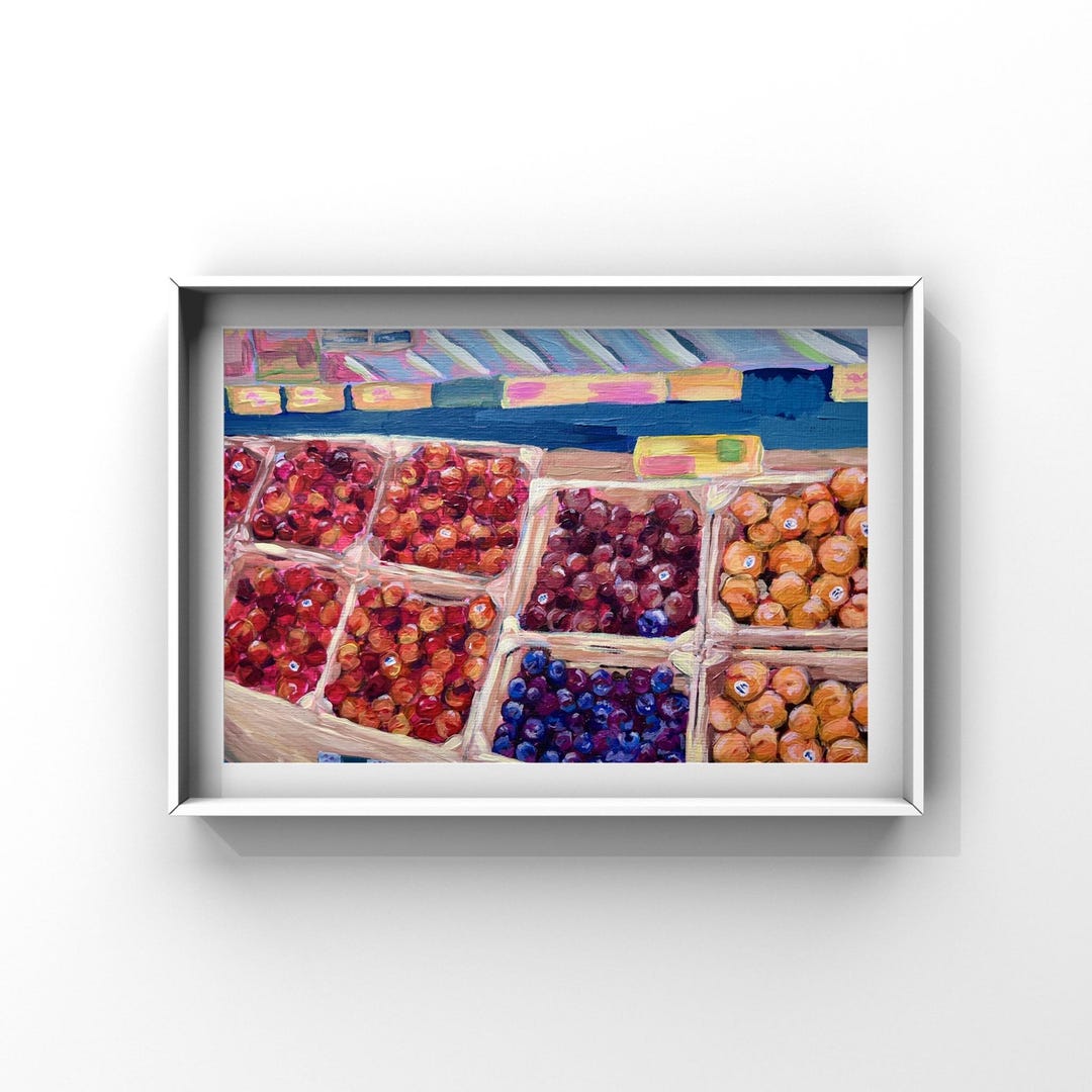 Fruit Aisle - Print - Etsy
