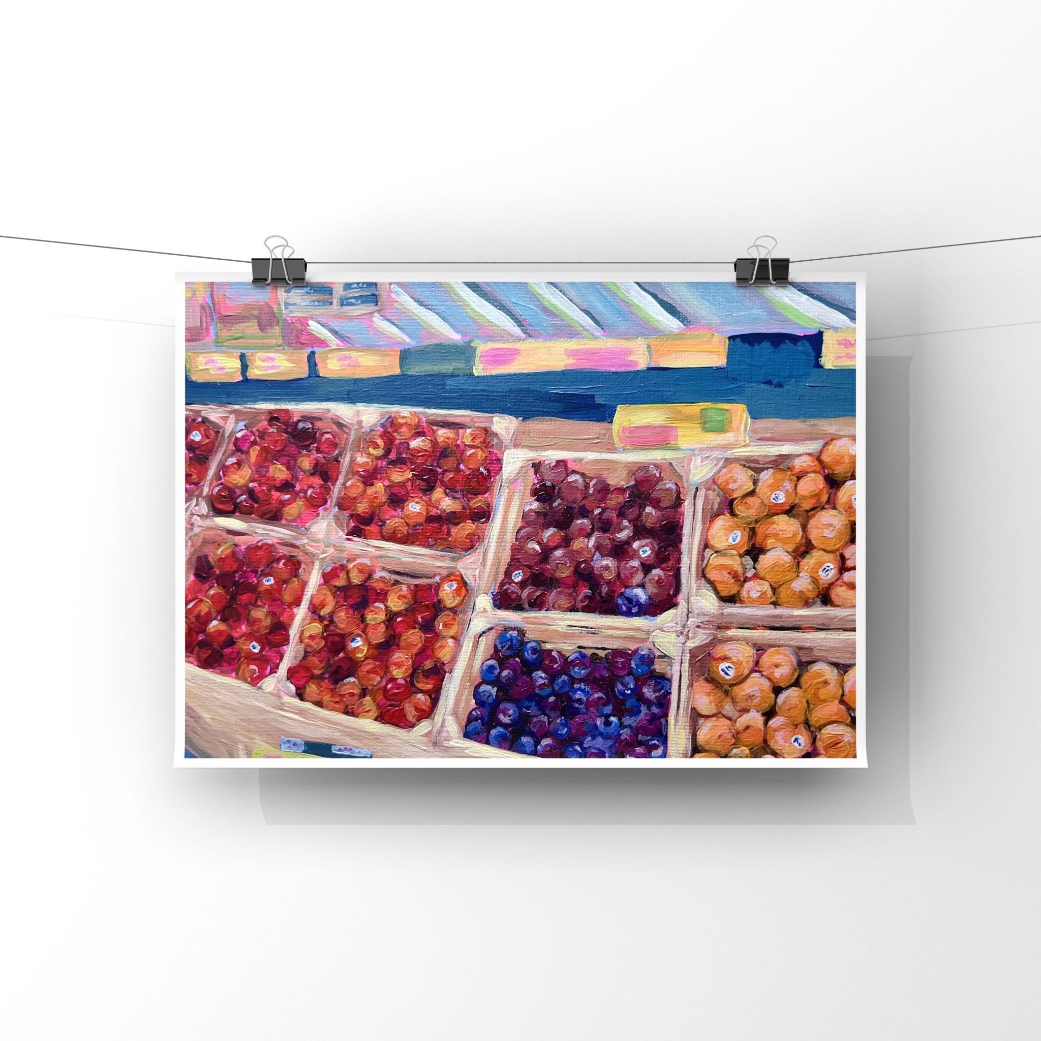 Fruit Aisle - Print - Etsy