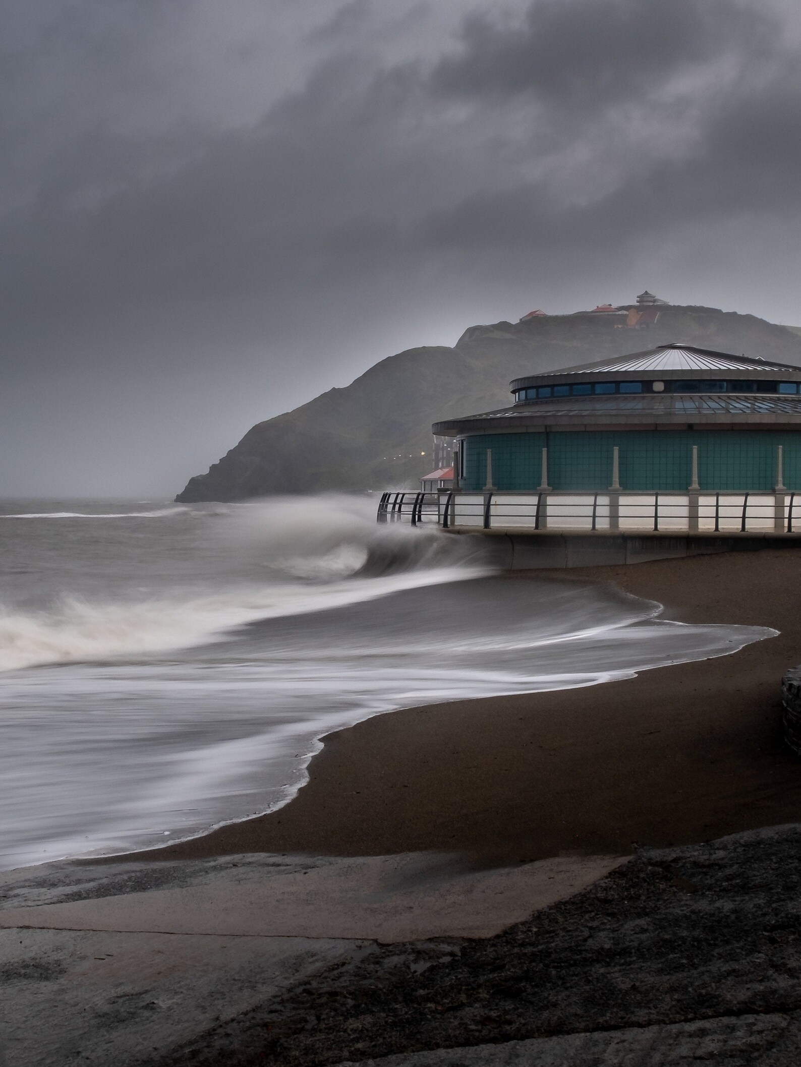 A 12x8 photo print of Aberystwyth Bandstand during | Etsy