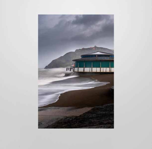 A 12x8 photo print of Aberystwyth Bandstand during | Etsy