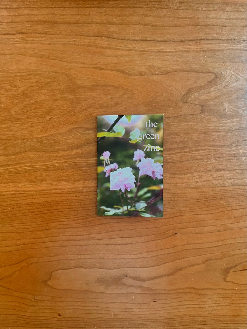 The Green Zine Nature Photography Zine - Etsy