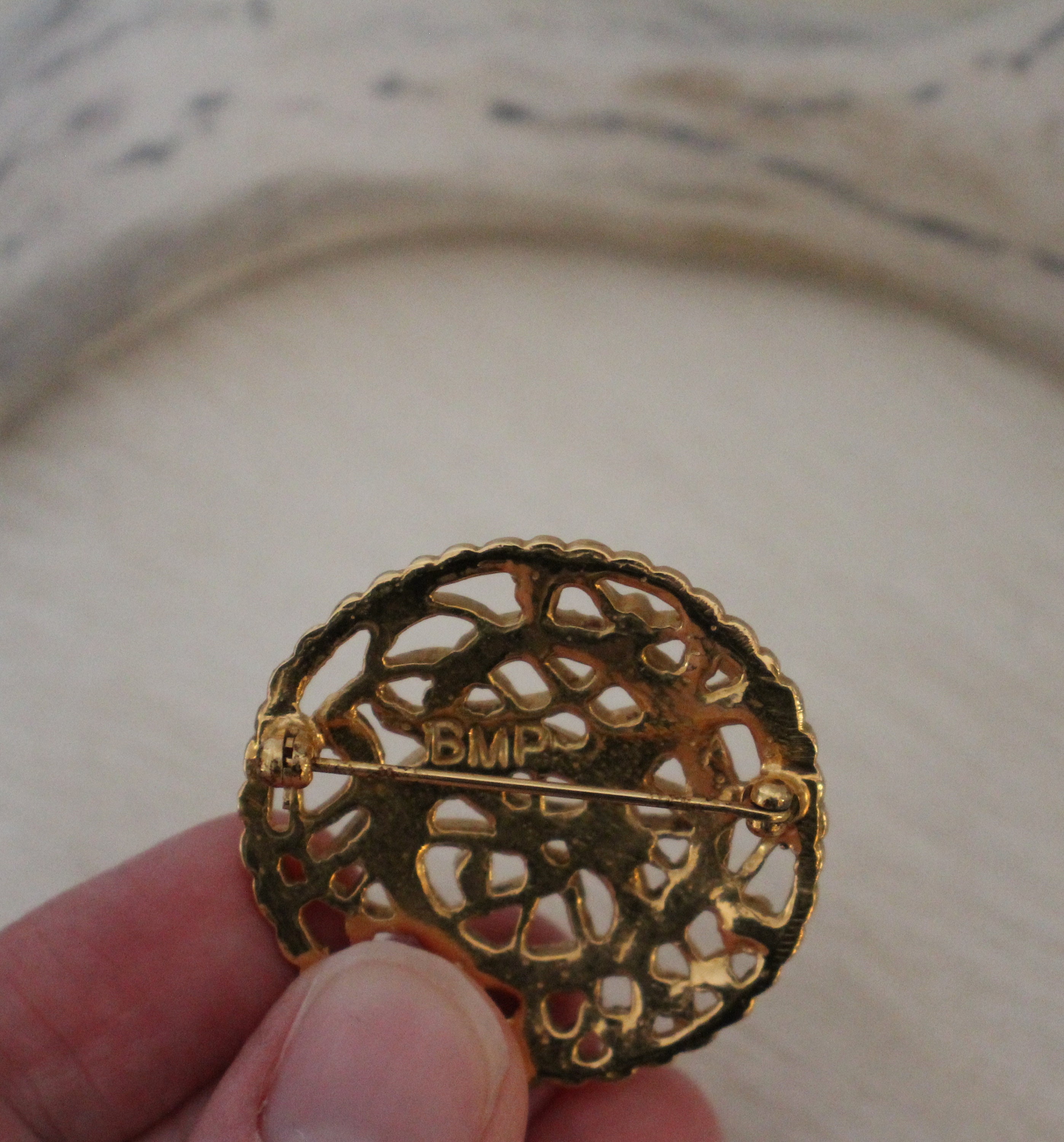 Viking Anglo-saxon Copy of Pitney Brooch Gold Plated British - Etsy