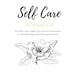 Self Care Workbook - A Printable PDF Mental Health Workbook Including ...