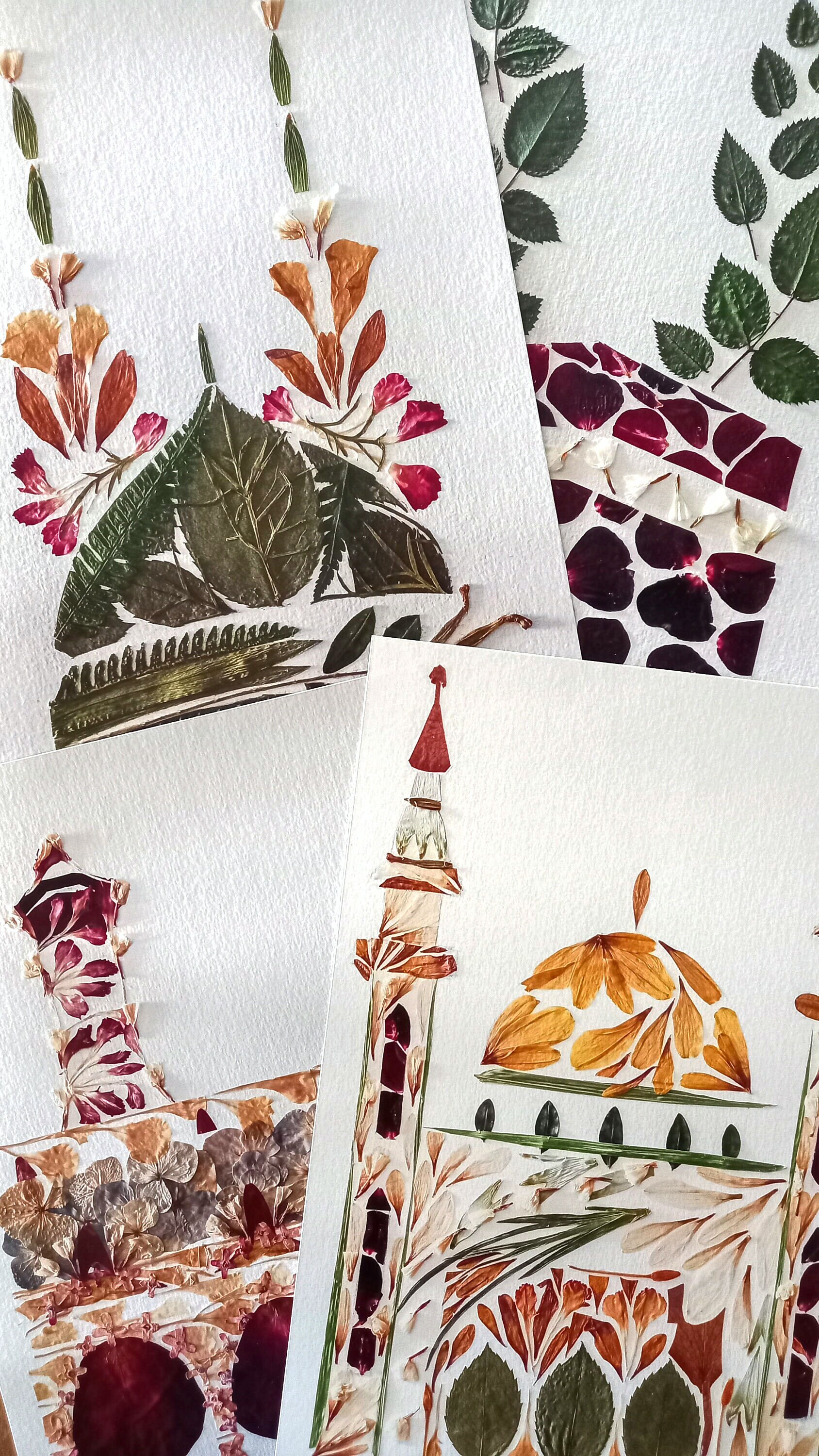 Digital Download. Derna (libya) Mosque. Pressed Flower Art. A4. - Etsy