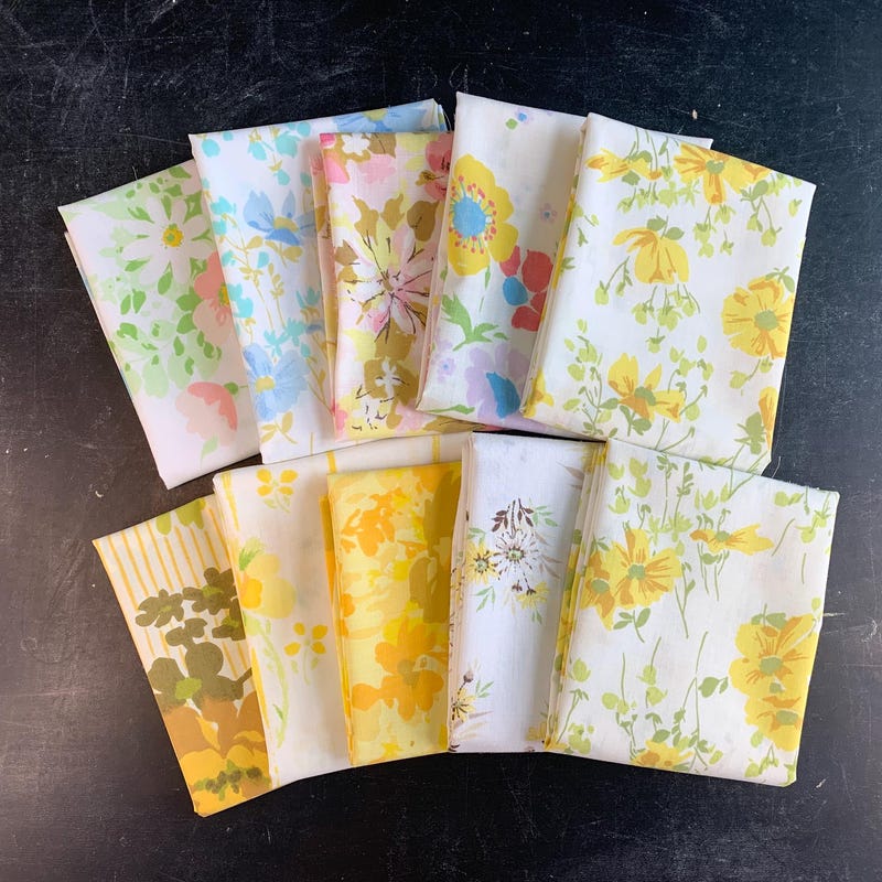Vintage Sheet Set - Etsy