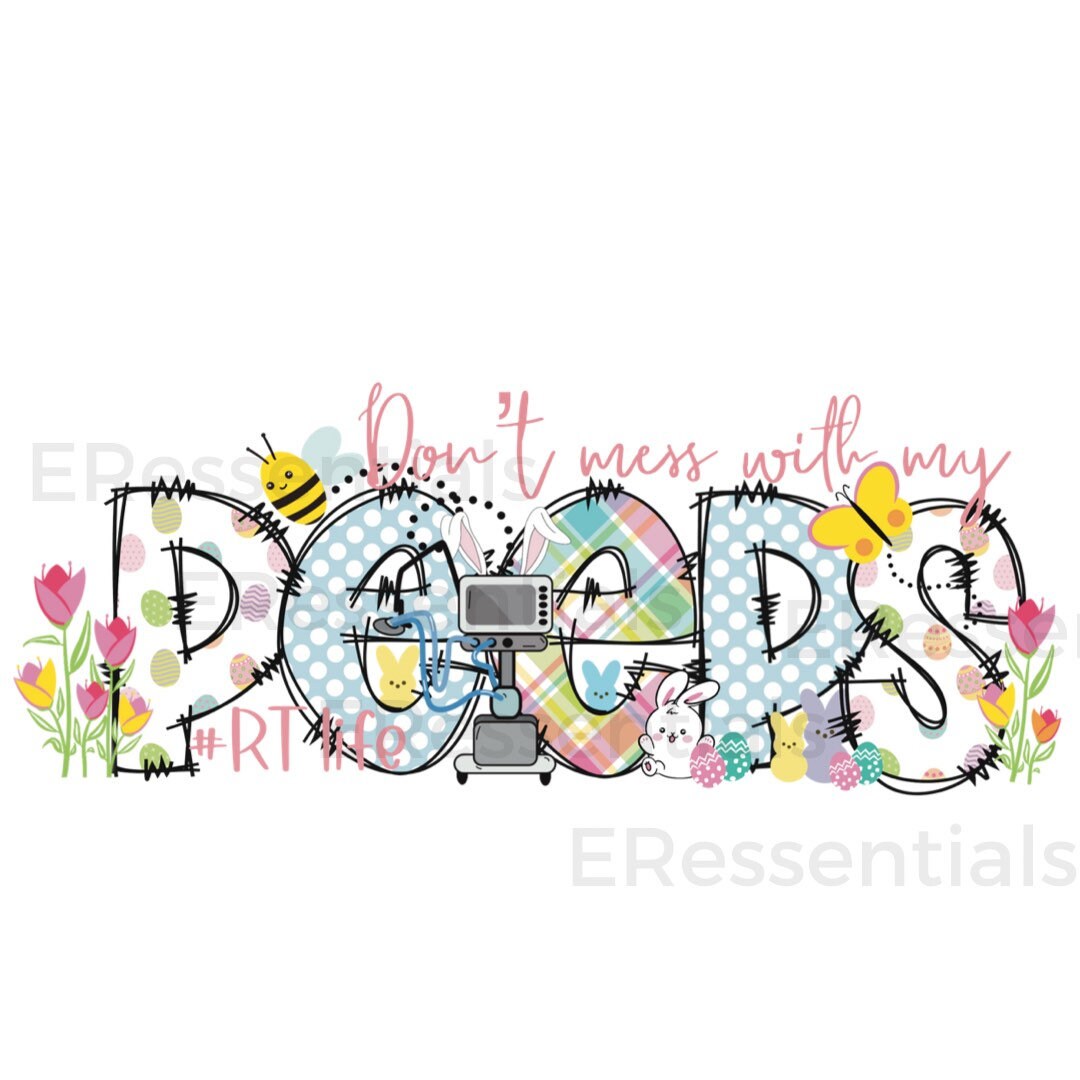 Respiratory Therapist Easter PNG: Medical Easter Image (digital ...
