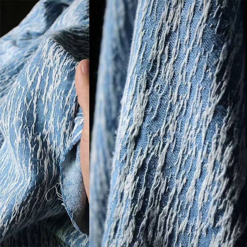 Blue Jean Fabric - Etsy