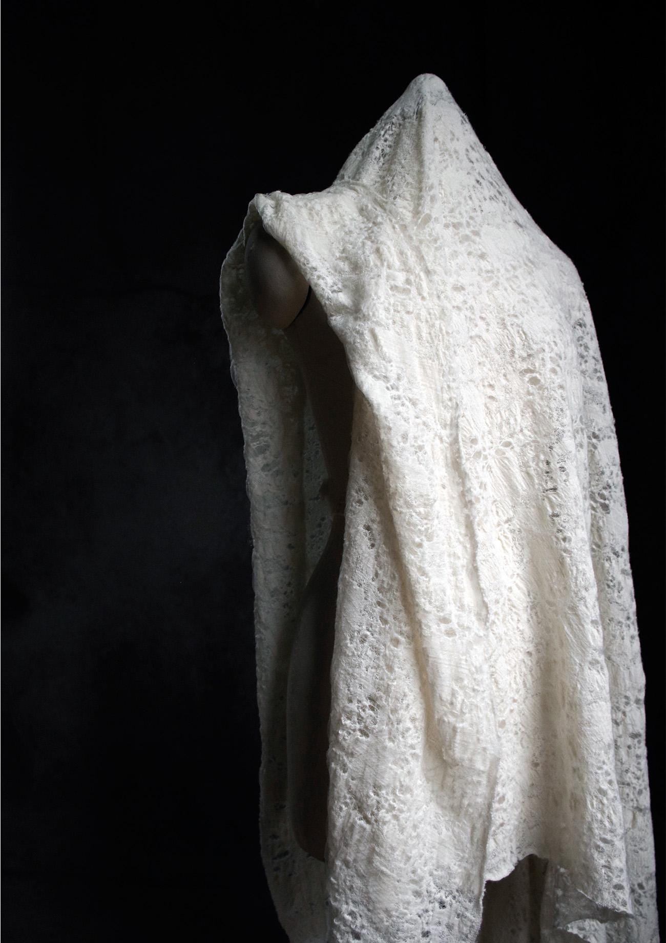 Ragged Hollowed-out Wool Fabric, Distressed Knit Fabric, Irregular ...