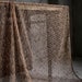 Brown Jnitted Mesh Fabric, Large Mesh Fabric, Hollow See-through Fabric ...