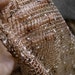 Brown Jnitted Mesh Fabric, Large Mesh Fabric, Hollow See-through Fabric ...