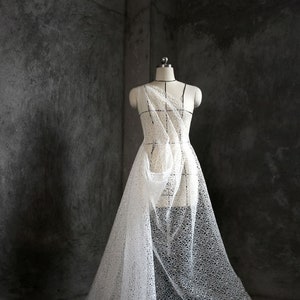Hollow Mesh Fabric, Black Mesh Fabric, White Lace Fabric, Perspective ...