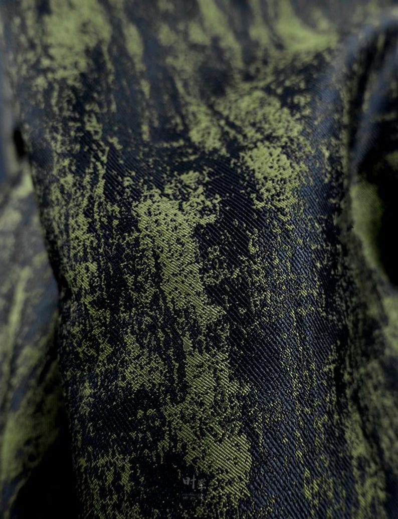 Green Jacquard Fabric, Moss Pattern Fabrics, Texture Fabric, Ethnic ...
