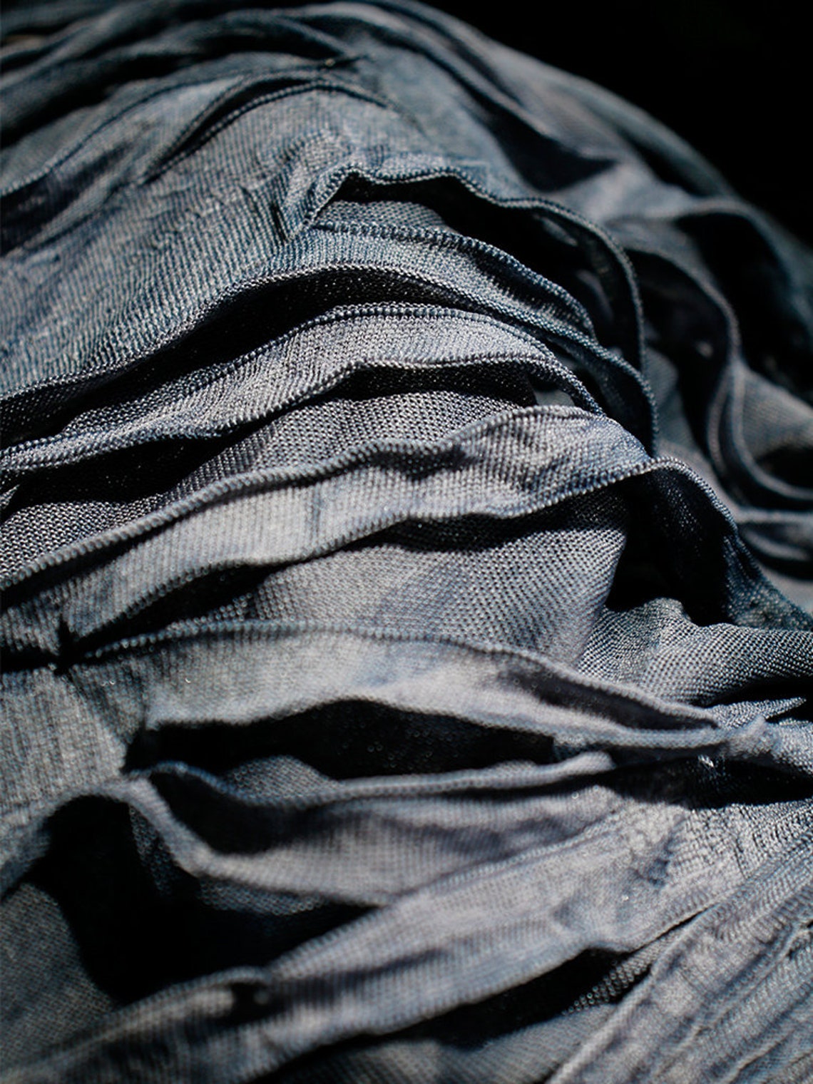 Gradient Fabric, Ragged Knitted Fabric, Grey Brown Tie-dye Fabric ...