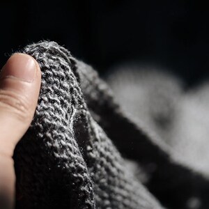 Wool Knit Fabric, Woven Hollow See-through Fabric, Dust Coat Stripes ...