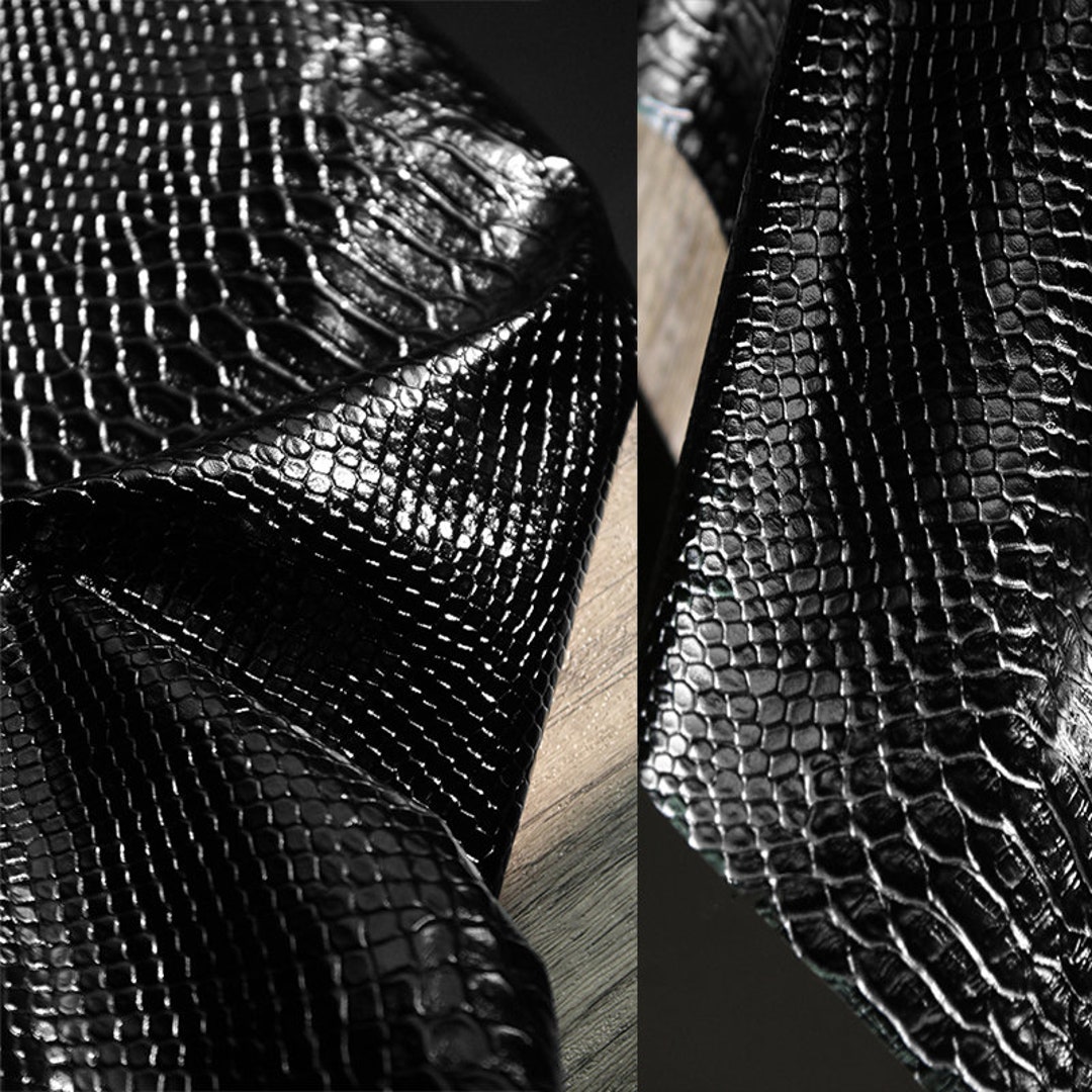 Serpentine Texture Fabric, Matte Fabric, Artificial Leather Fabric ...