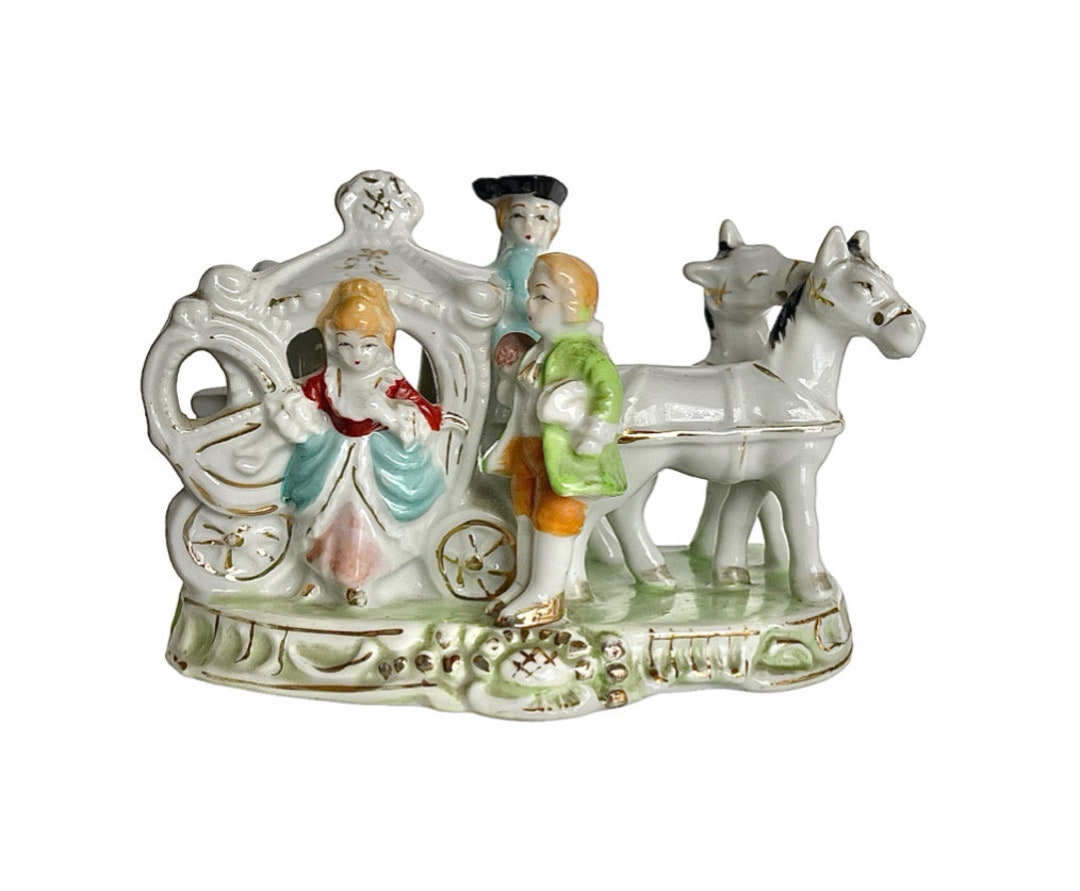 Vintage Porcelain French Style Post War Ceramic Figurine Japan - Etsy