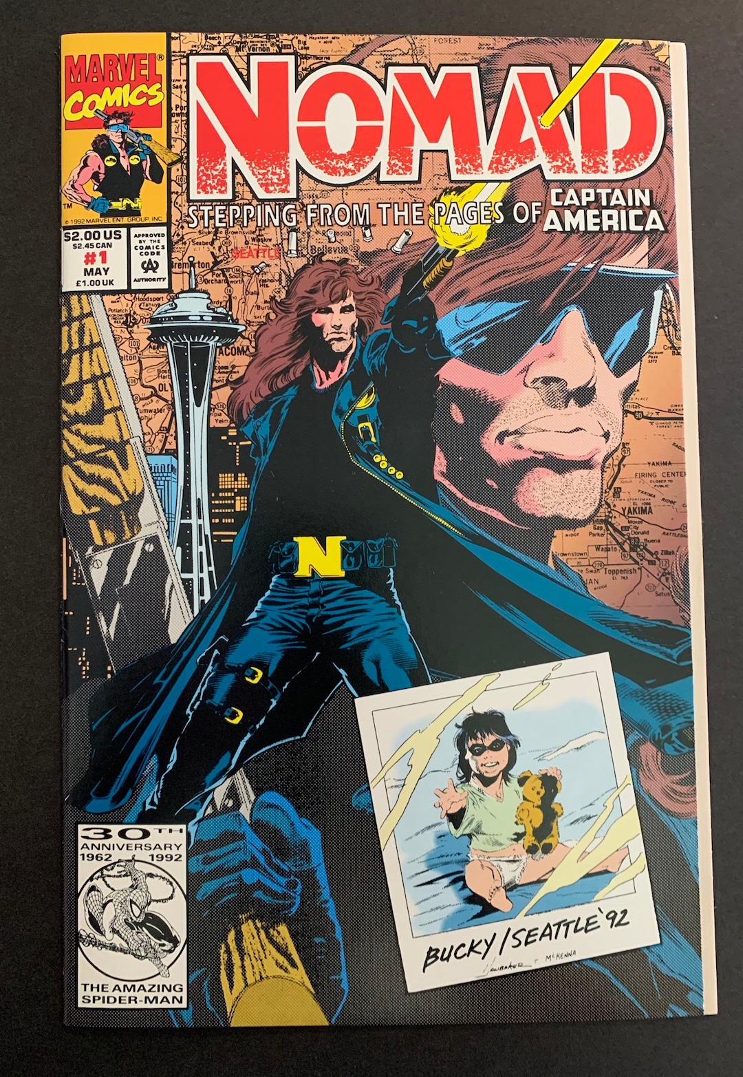 Marvel Comics Nomad #1, 1992 - Etsy