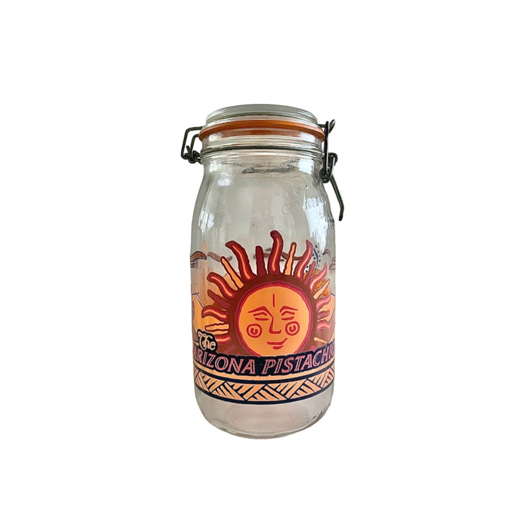 Vintage Le Parfait Arizona Pistachio 2L Glass Storage Cannister - Etsy