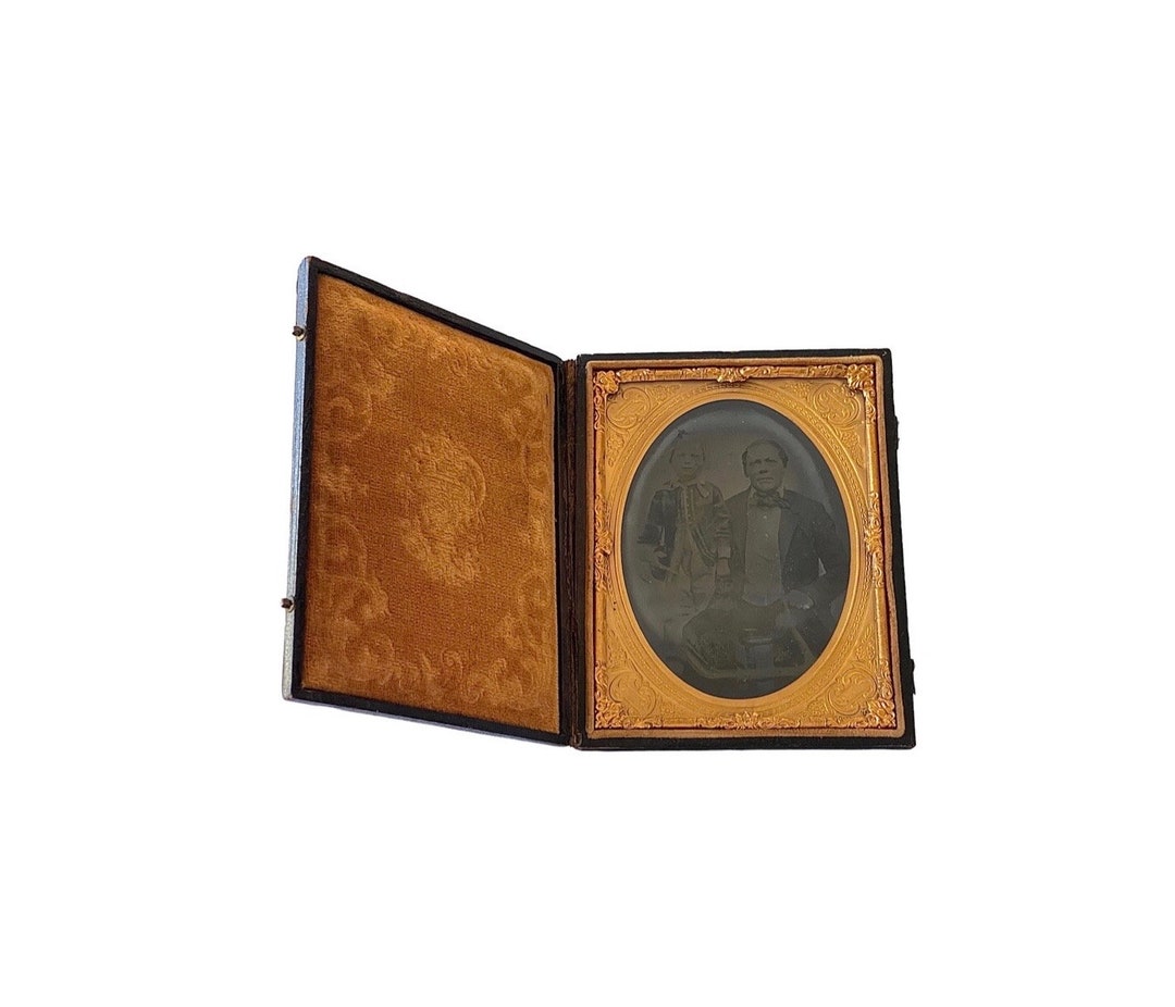 Antique Daguerreotype Ambrotype Portrait Photograph Victorian Etsy