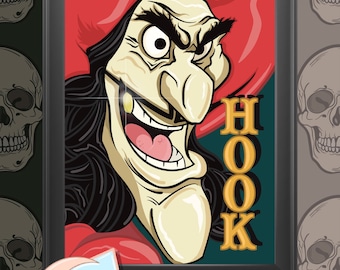 Captain Hook Decor | Etsy