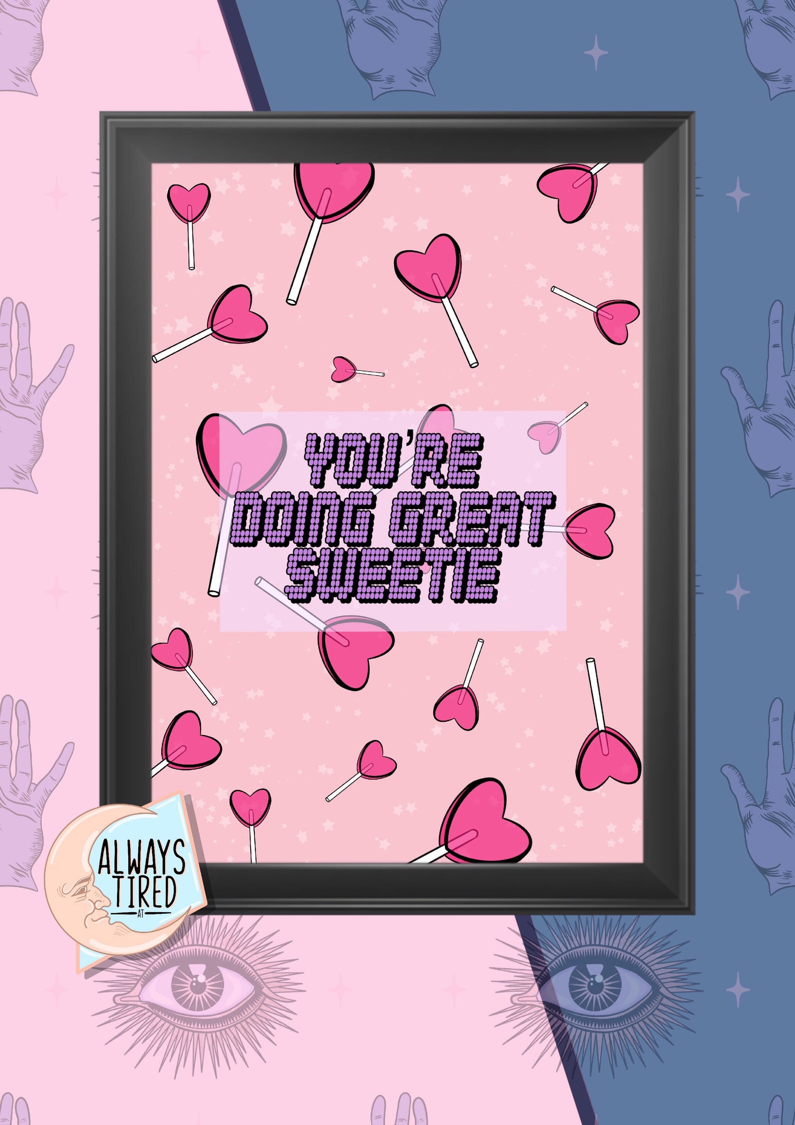 Youre Doing Great Sweetie Print Wall Print - Etsy UK