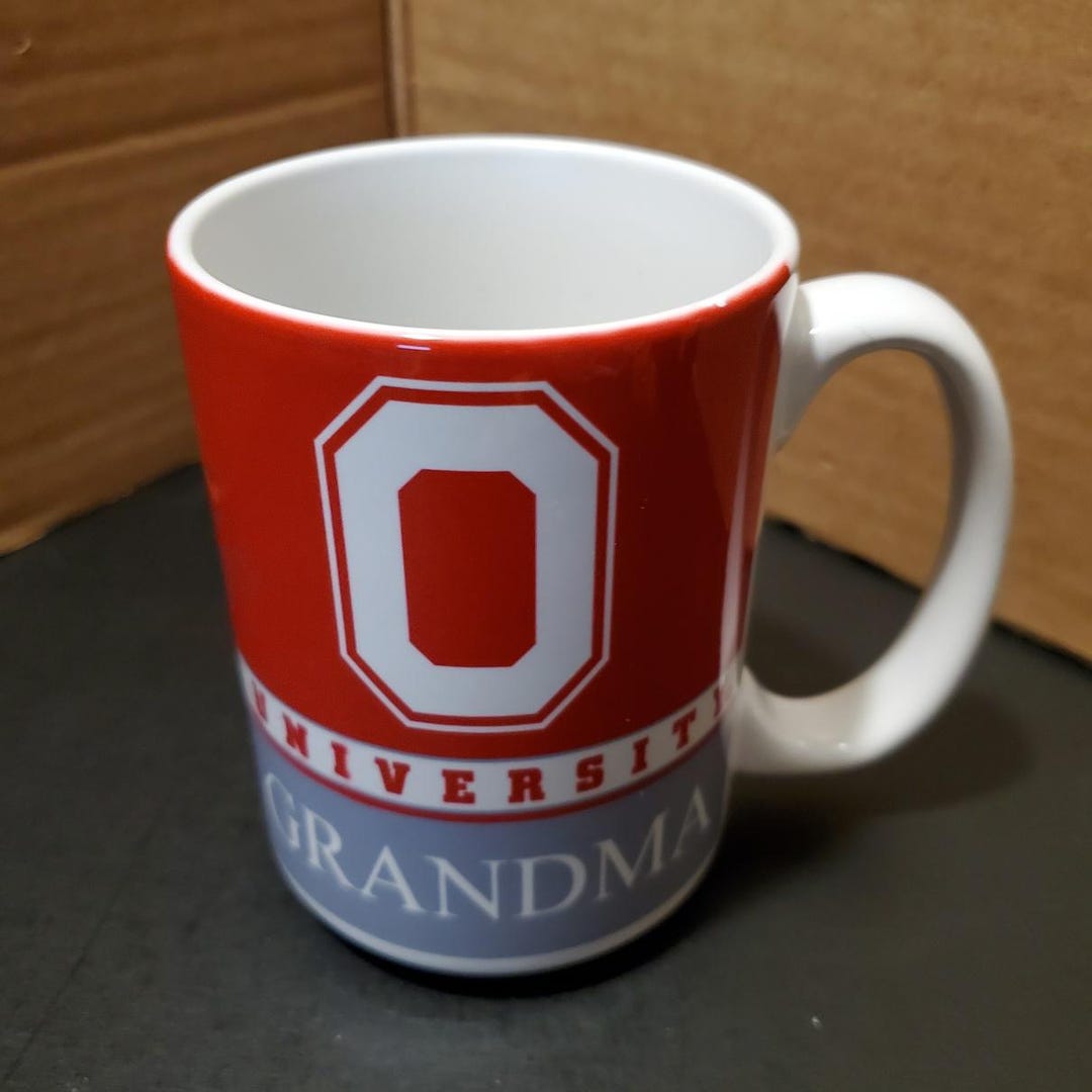 1080----ohio State University GRANDMA Coffee Mug - Etsy